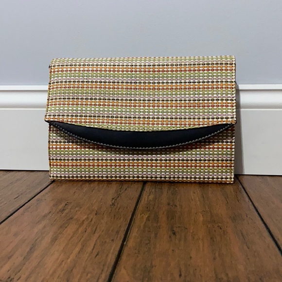 a new day | Bags | Multi Colored Woven Clutch | Poshmark